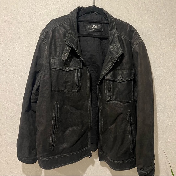 Black Rivet | Jackets & Coats | Black Rivet Xxl Genuine Leather Mens ...
